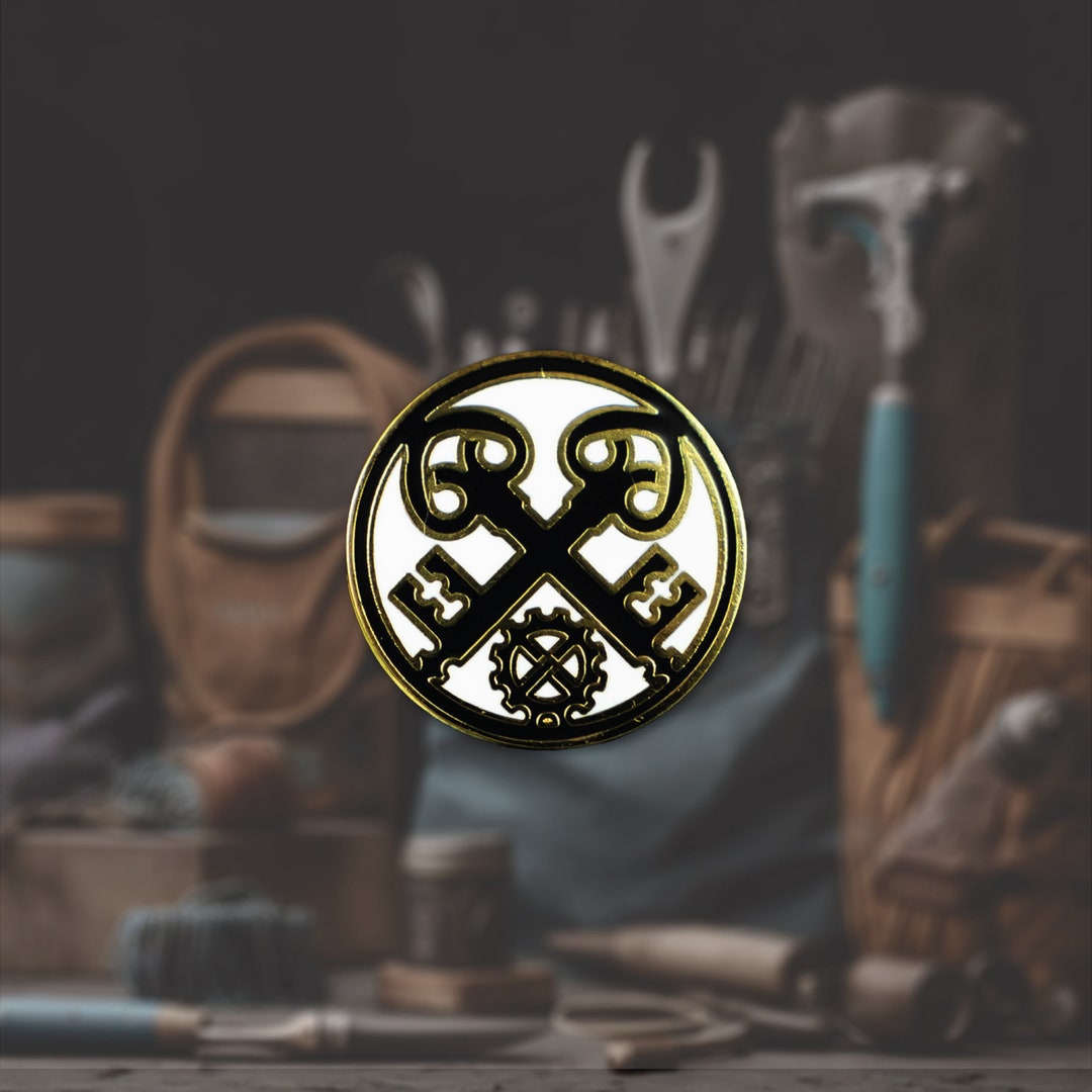 Locksmith Guild Union Pin Perfect Gift for Security Professionals ...