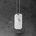 Personalized Stainless Steel Dog Tag | Engraved Military Tag | Durable ...