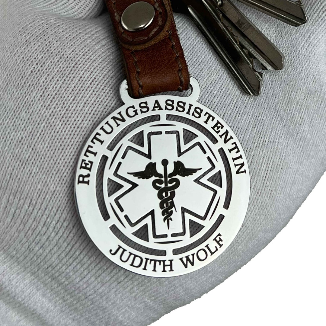 Paramedic Pendant | Paramedic Gift | Personalized Keychain | Keychain ...