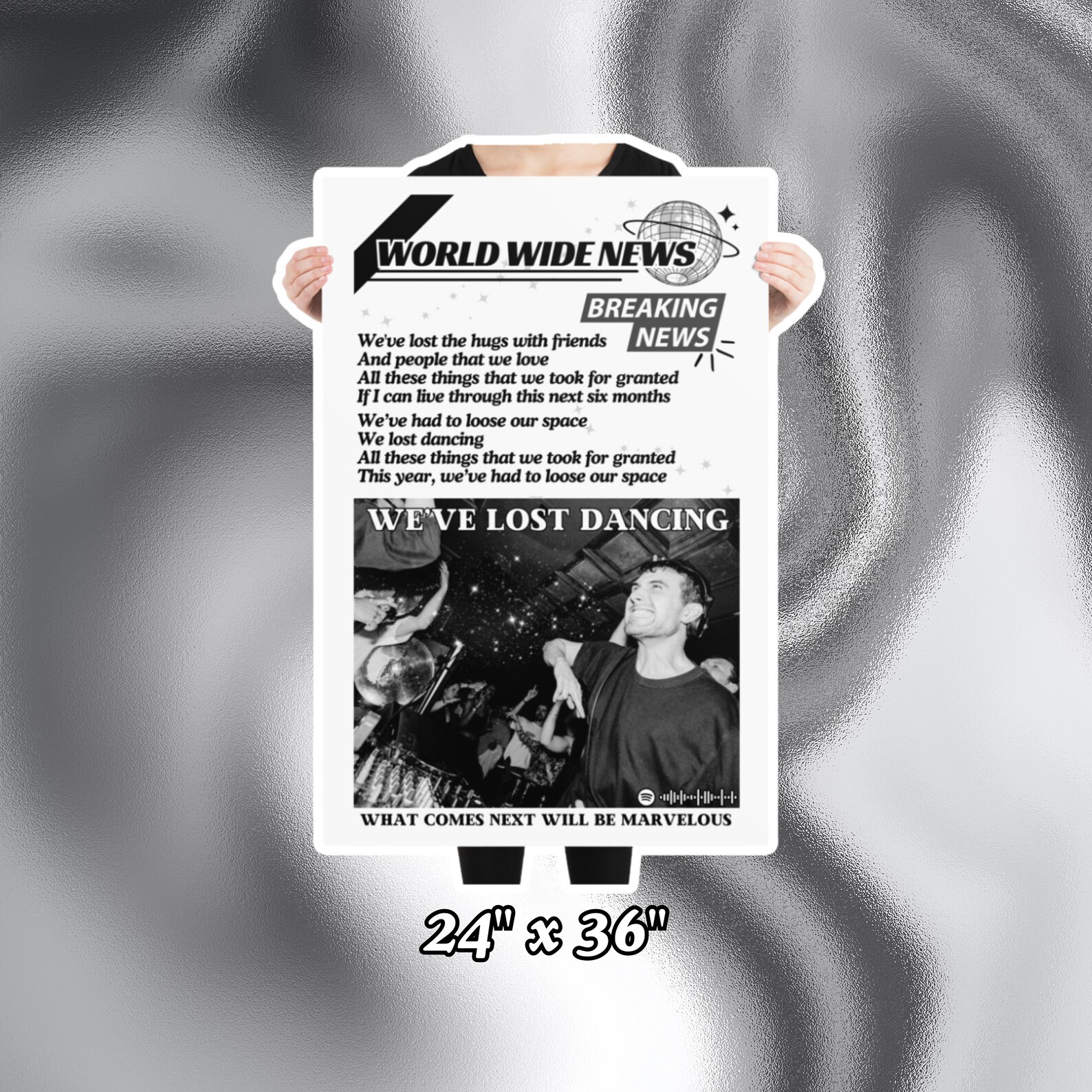 Marea we've Lost Dancing Fred Again.. Poster - Etsy