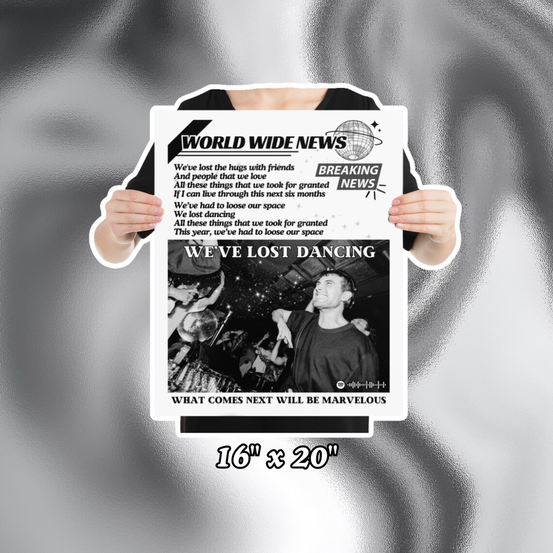Marea we've Lost Dancing Fred Again.. Poster - Etsy