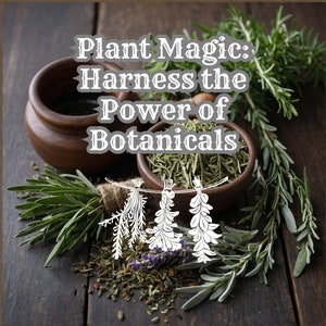 Plant Magic Kit: Harness Botanical Power - Ritual Tools & Herbs for ...