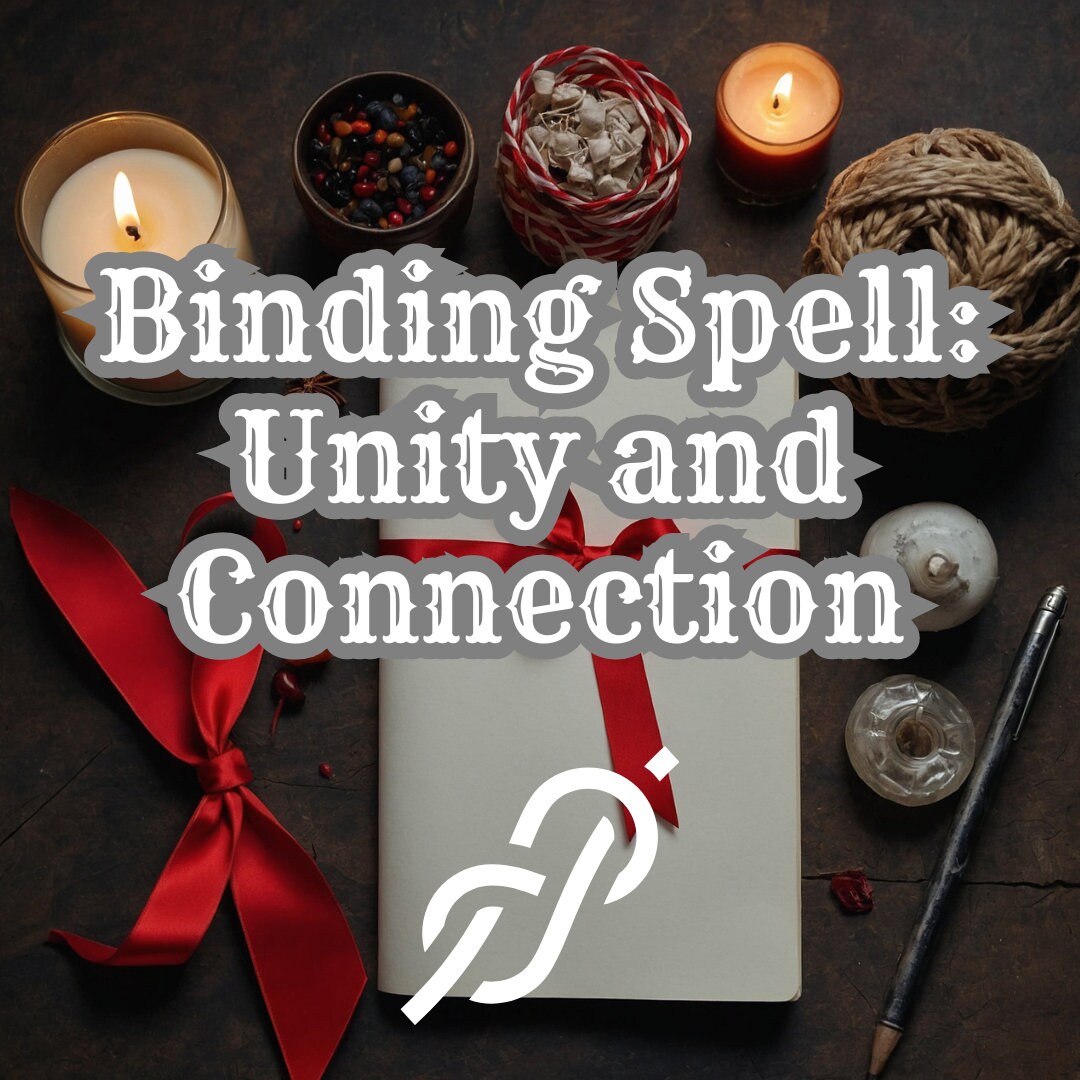 Binding Spell: Unity and Connection Love, Respect, Strengthen Bonds Red ...