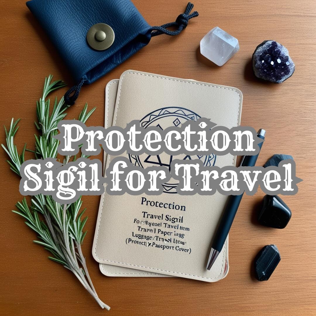 Protection Sigil for Travel | Safeguard Your Journeys | Magically ...