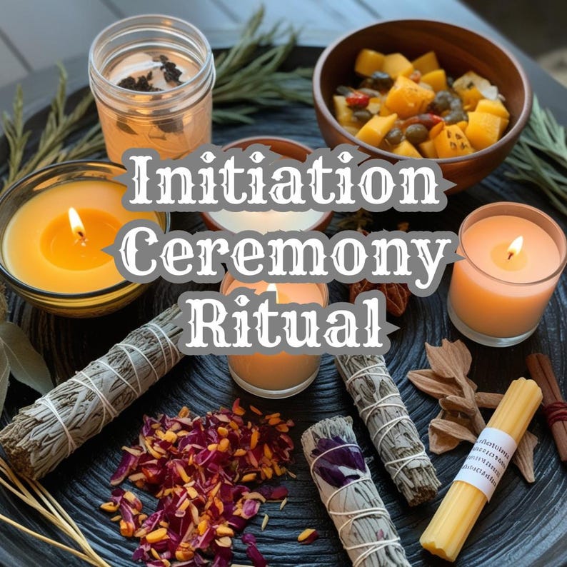 Initiation Ceremony Ritual | Mark Milestones & New Phases | Entrance ...