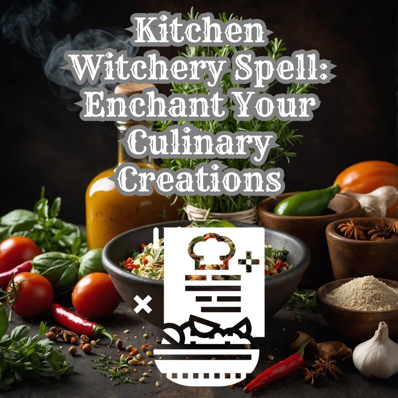 Kitchen Witchery Spell Kit: Enchant Culinary Creations Magic ...