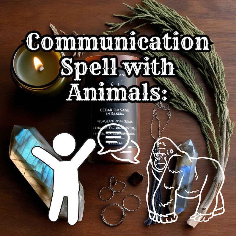 Communication Spell With Animals | Enhance Bond & Understanding | Pet ...