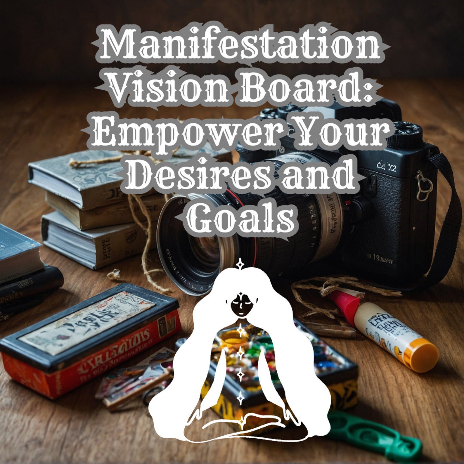 Manifestation Vision Board Kit: Empower Desires & Goals | Law of ...