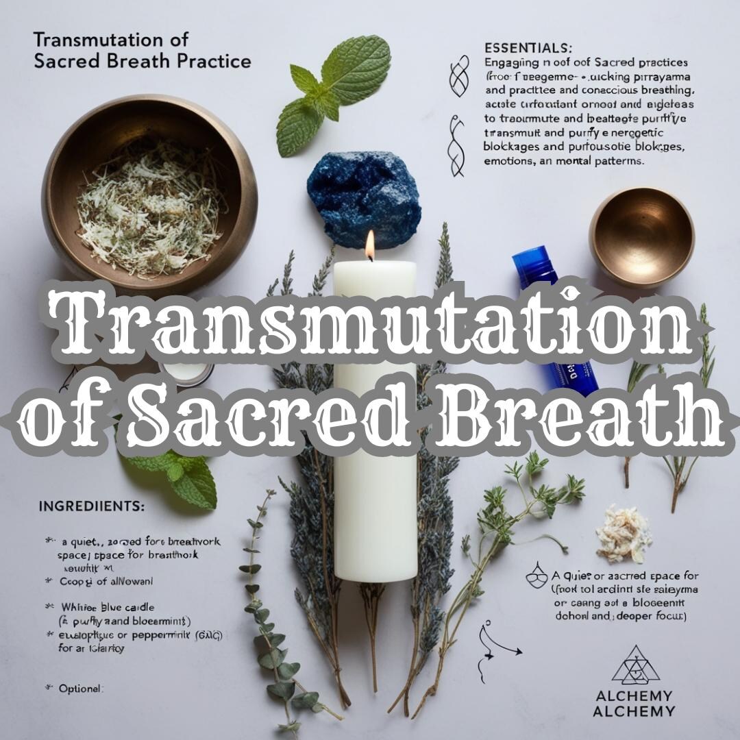 Transmutation of Sacred Breath Use Pranayama & Conscious Breathing to ...