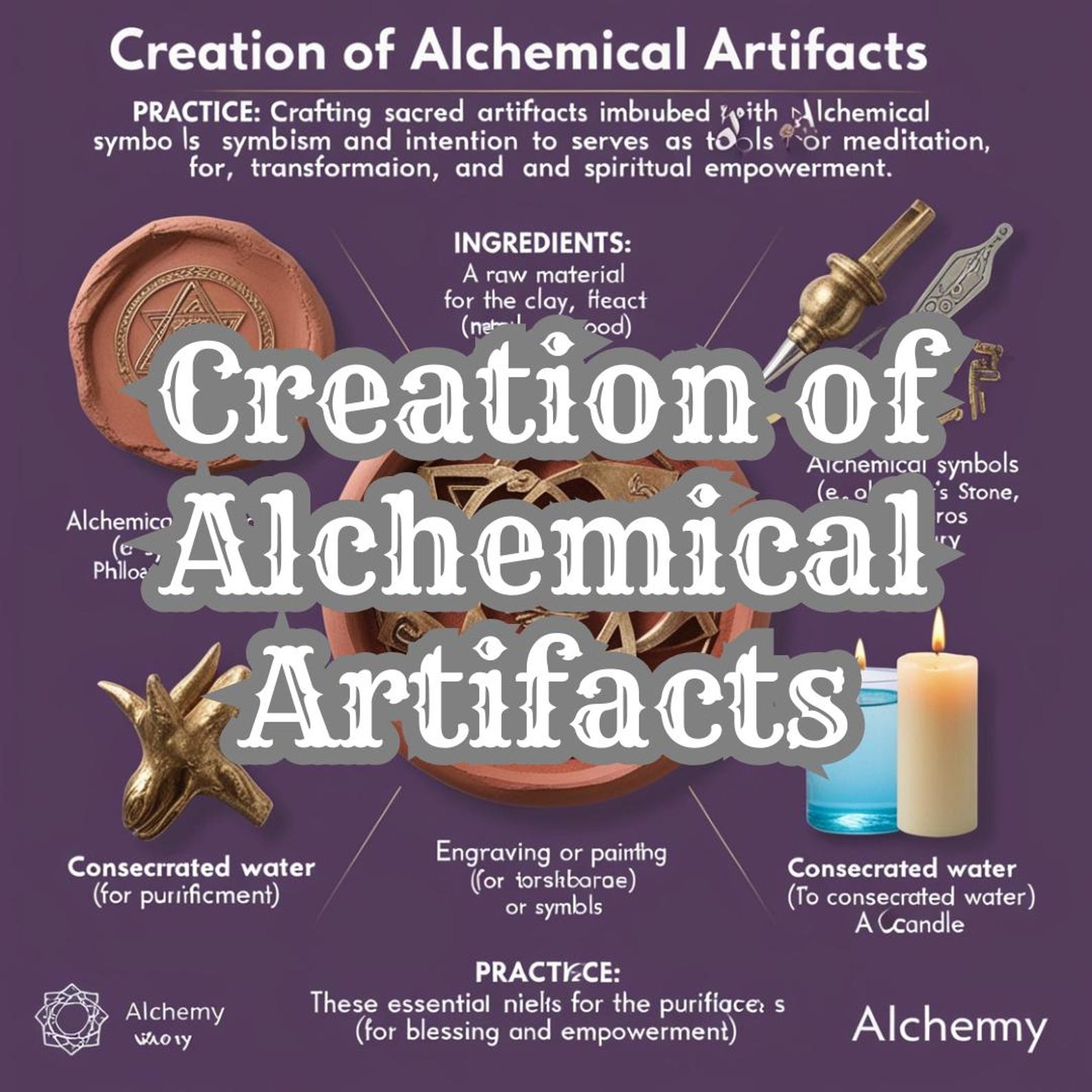 Creation of Alchemical Artifacts Craft Sacred Artifacts With Alchemical ...