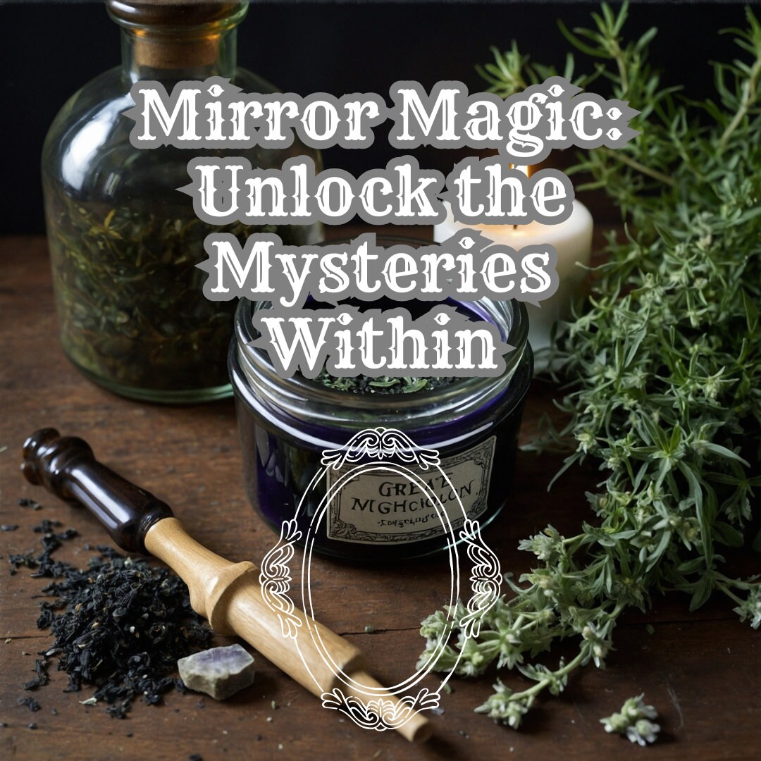 Mirror Magic Kit: Unveil Mysteries Within - Divination & Self-discovery ...