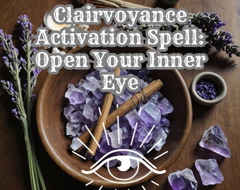 Intuition Open Third Eye SPELL Deepen Your Connection Uncover Your ...