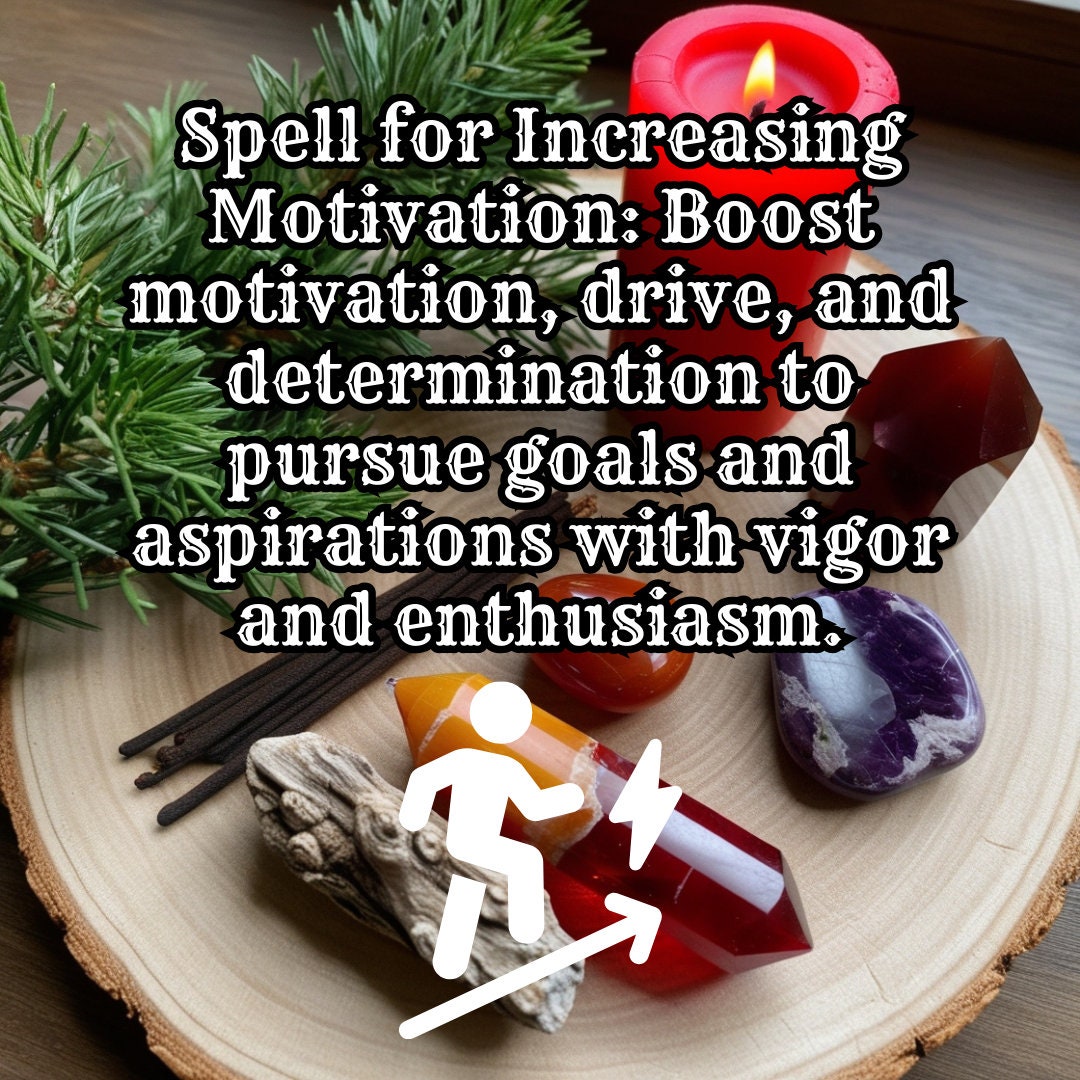 Spell for Increasing Motivation | Boost Drive & Determination | Goal ...