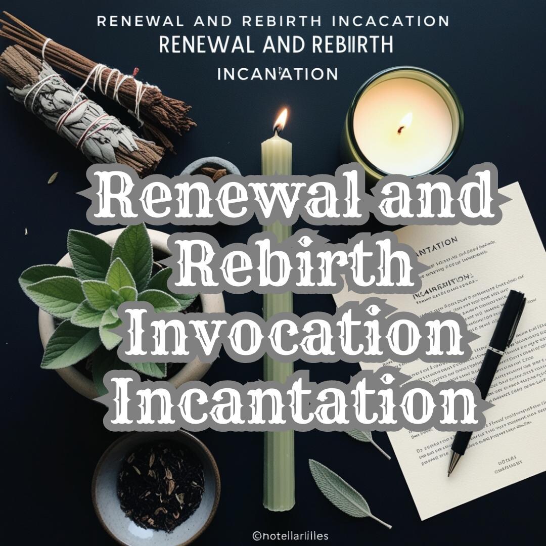 Renewal Rebirth Invocation Incantation | Invoke Transformation & New ...
