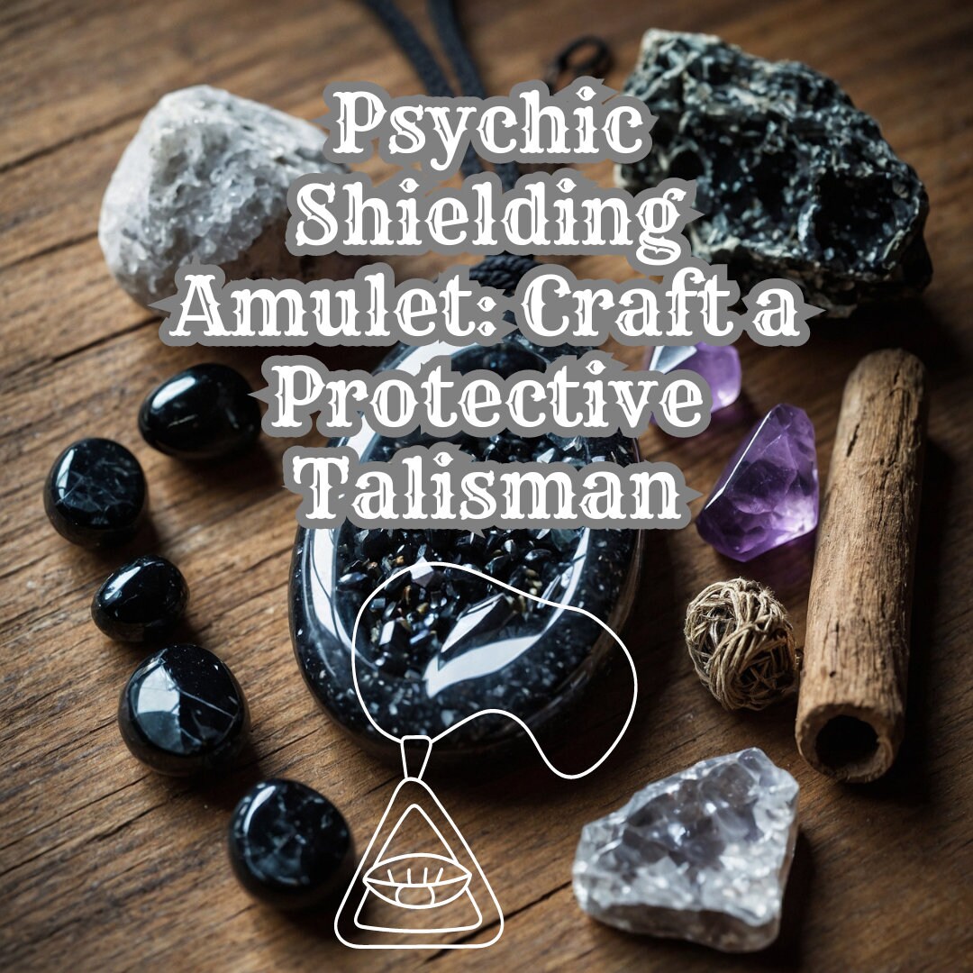 Psychic Shielding Amulet: Craft a Protective Talisman DIY Energy Shield ...