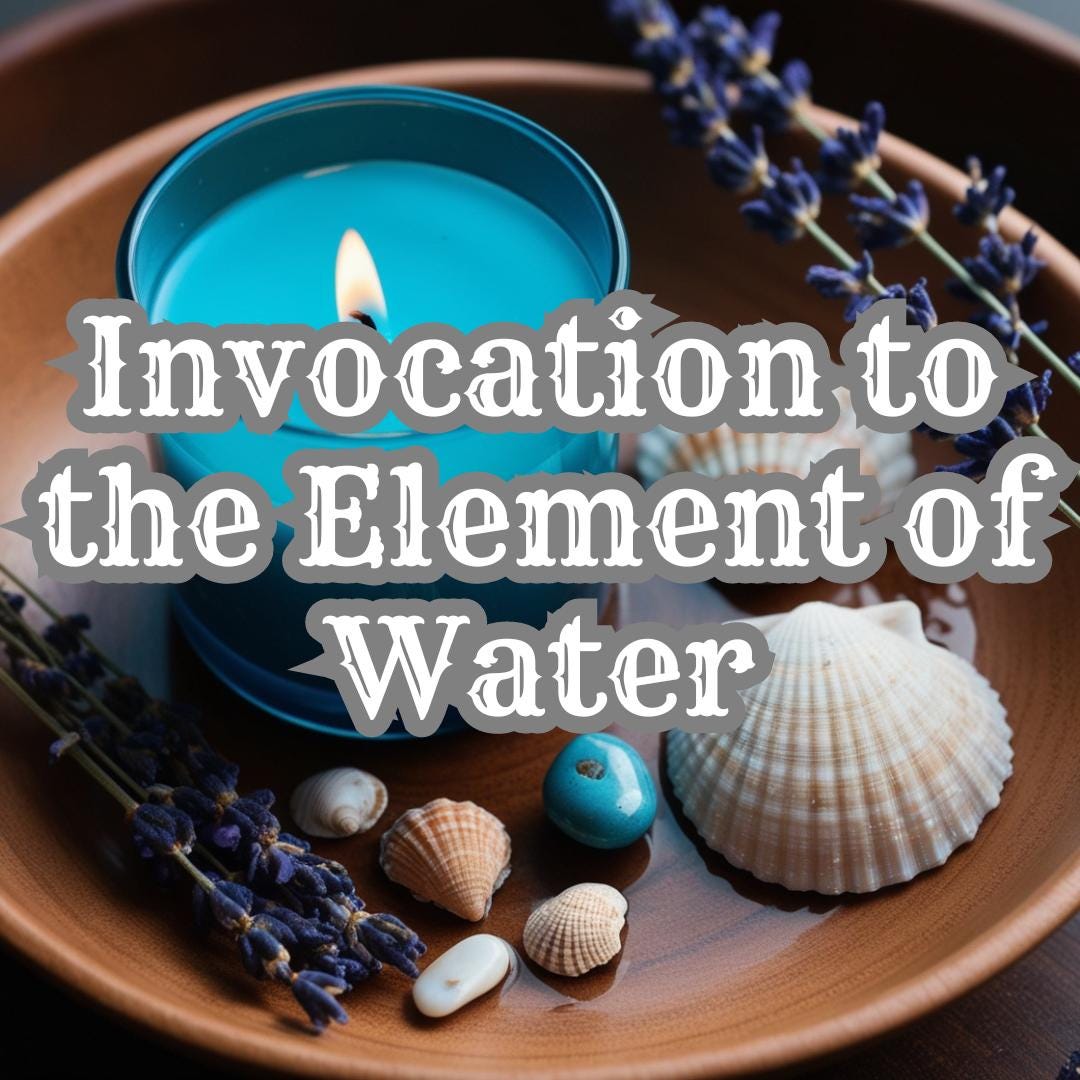 Water Element Invocation: Emotional Healing Ritual (digital Download ...