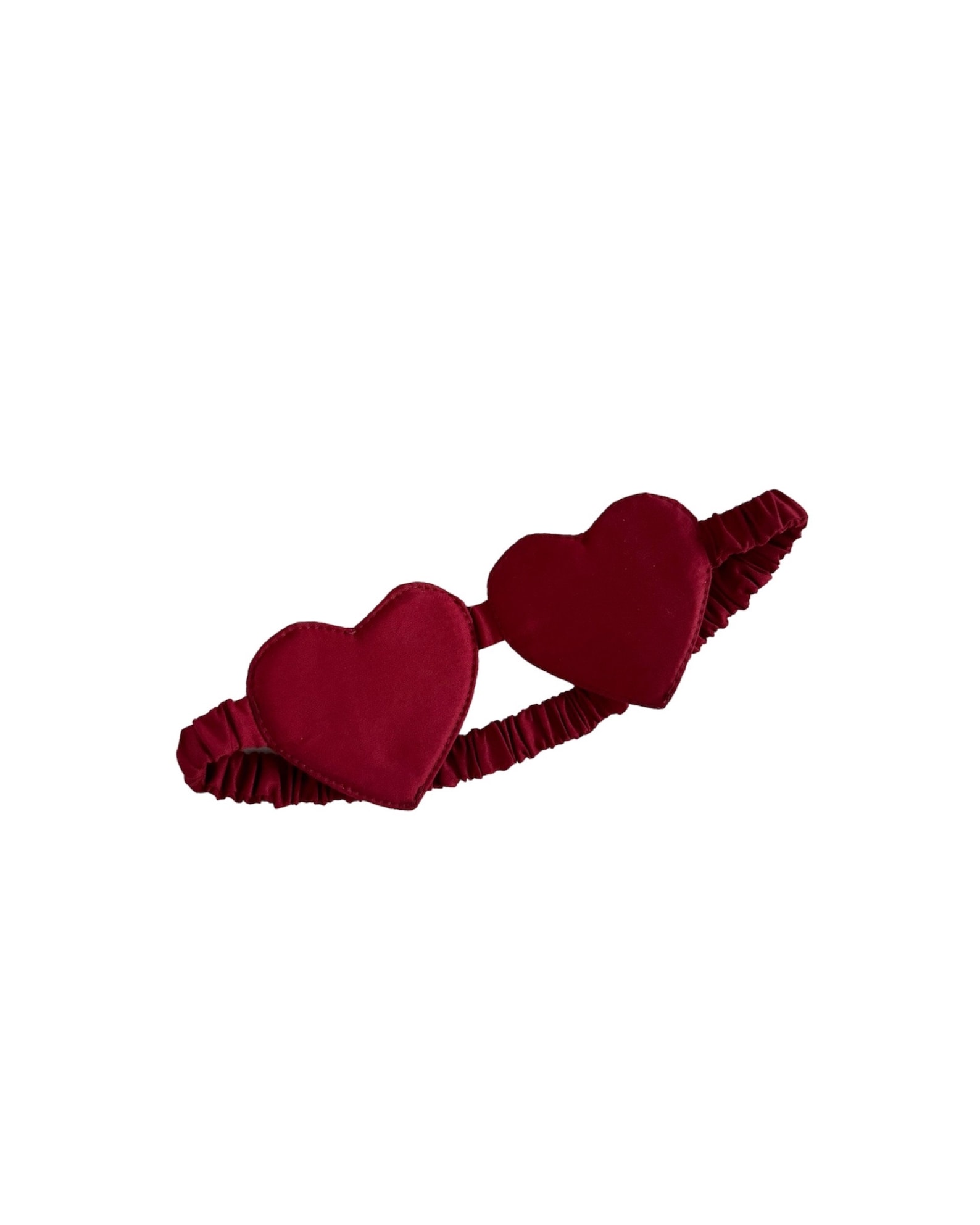Heart Sleep Mask Red Satin 100% Cotton,sleep Eye Mask,eye Mask Sleep ...