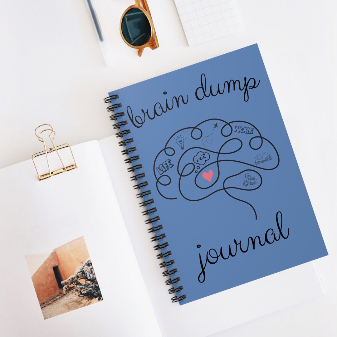 Brain Dump Notebook, Brain Dump Journal, Cute Notebook, Zen Journal ...