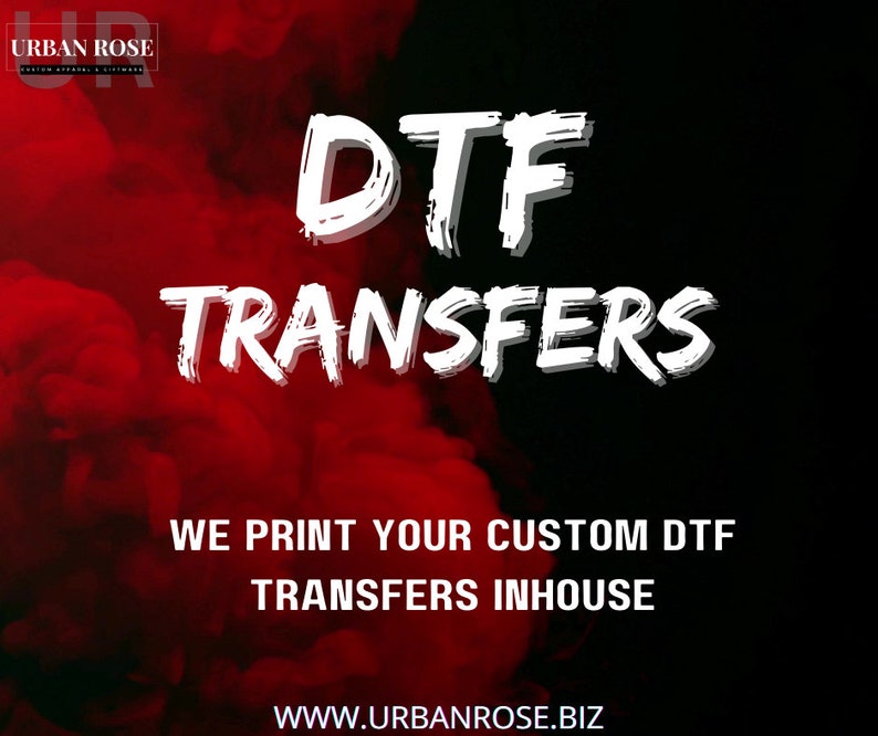 Let Us Print Your Custom DTF Transfers 58cm X 200cm Gang Sheet - Etsy