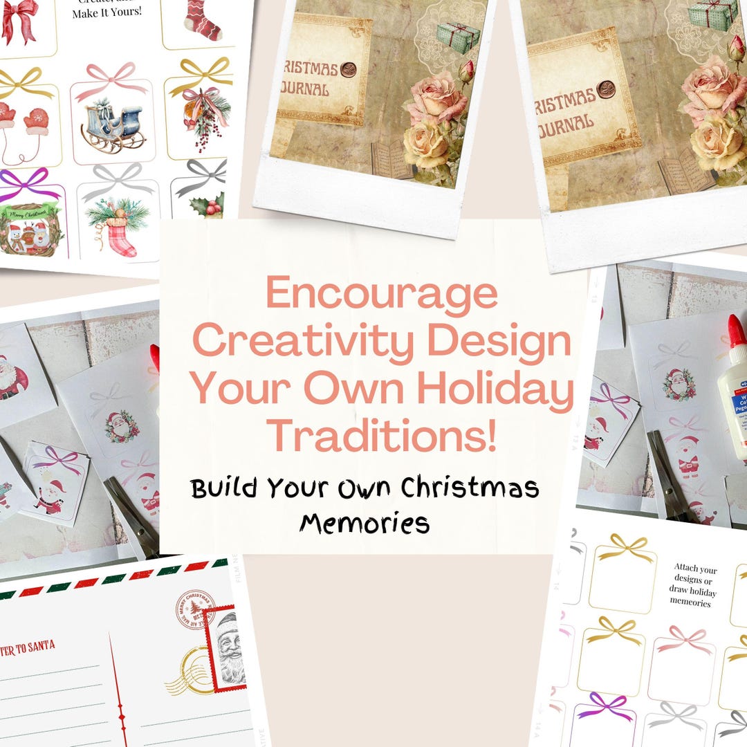 Christmas Journal for Kids & Families | Build Your Own Christmas ...