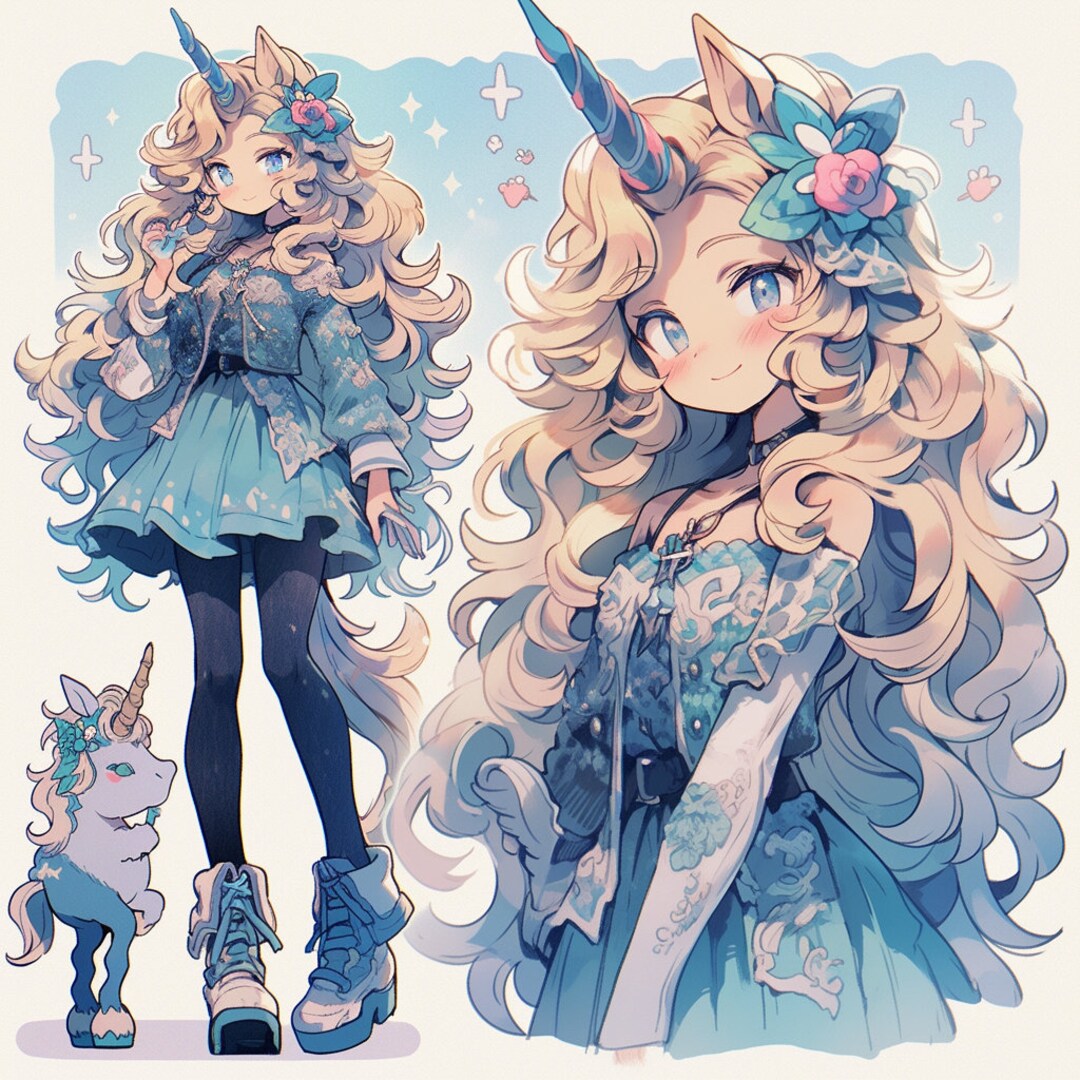 OC Adoptable 168 Unicorn Edition - Etsy