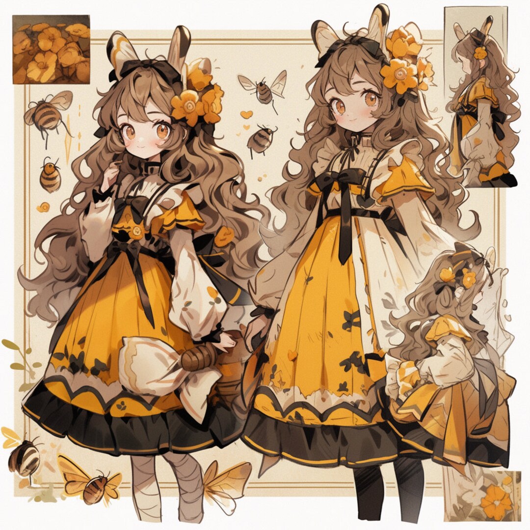 OC Adoptable 425 Bee Themed - Etsy