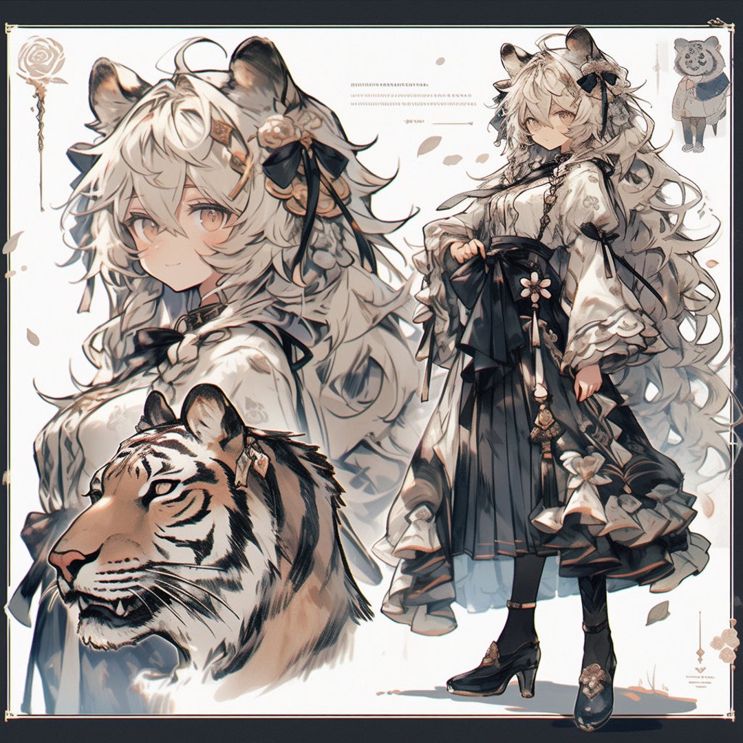OC Adoptable 383 Tiger Edition - Etsy