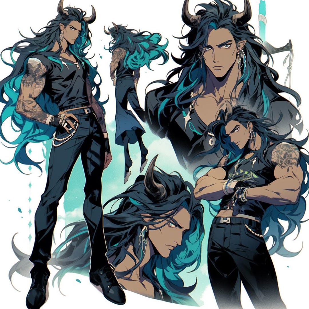 OC Adoptable 756 Bull Man Themed - Etsy