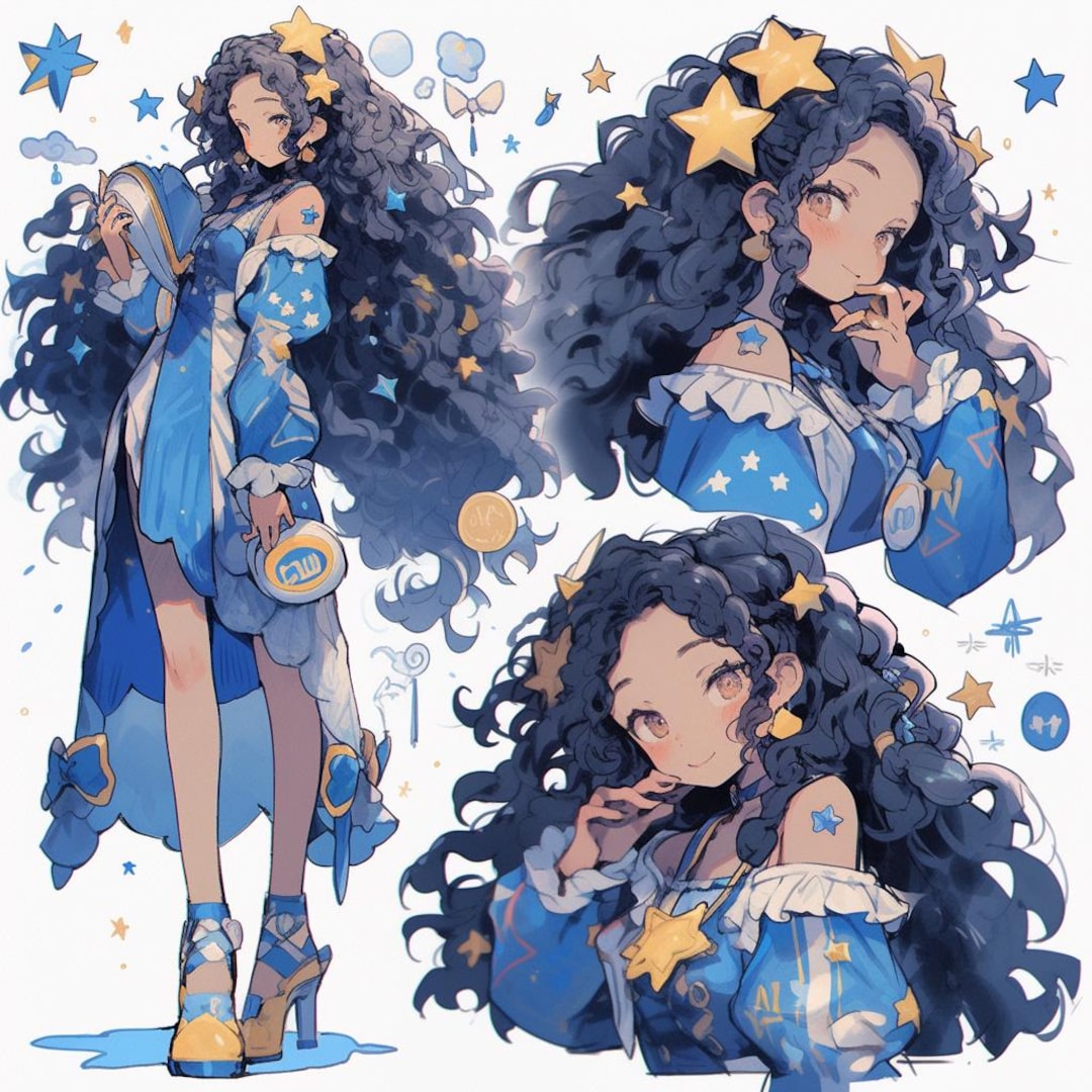 OC Adoptable 508 Stars Themed - Etsy
