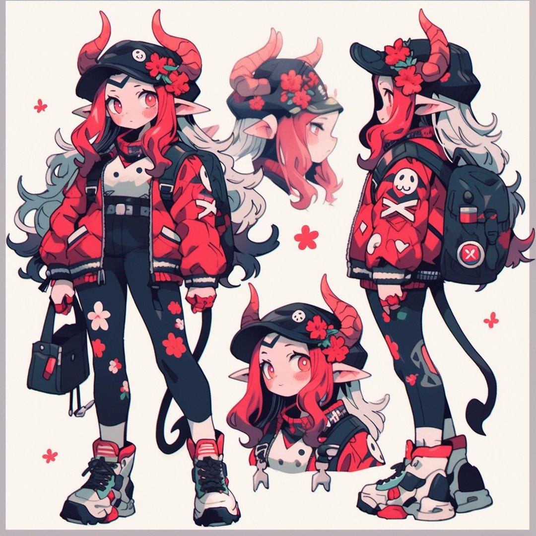 OC Adoptable 535 Imp Themed - Etsy