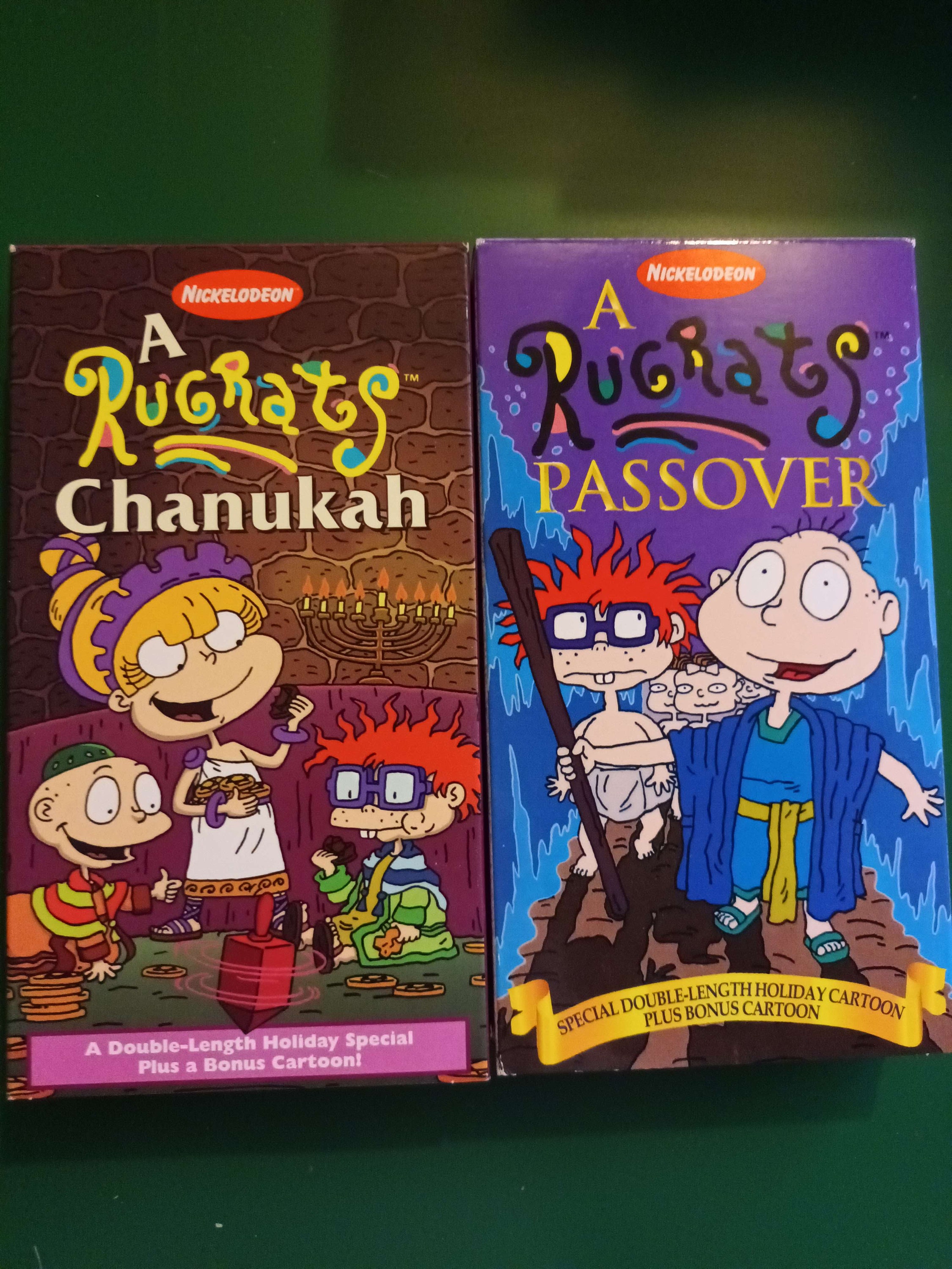 A Rugrats Passover A Rugrats Chanukah VHS Box Set Nickelodeon - Etsy
