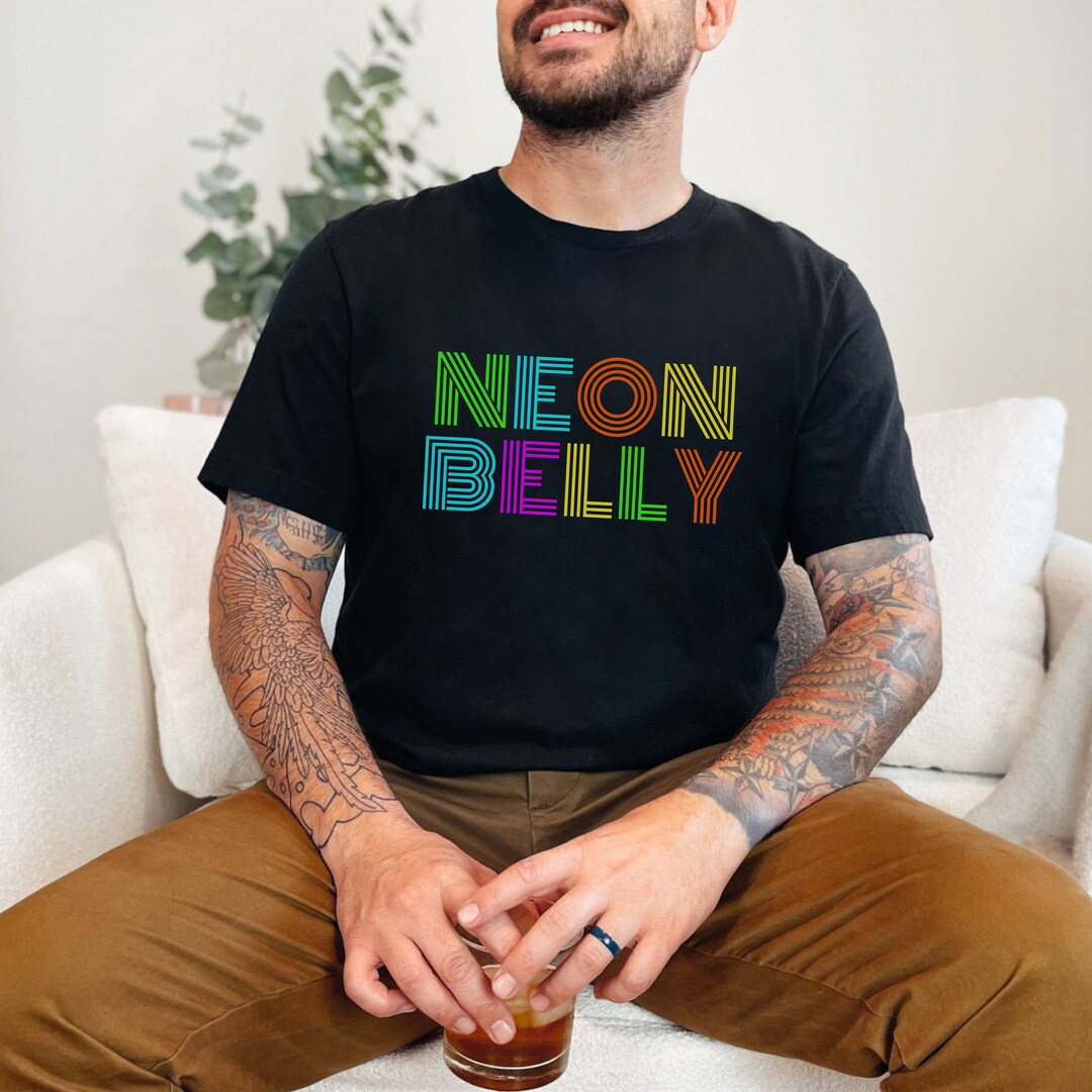 Jiu Jitsu Tshirt, Neon Belly, BJJ Shirts, Gift for Dad, MMA Tshirts - Etsy