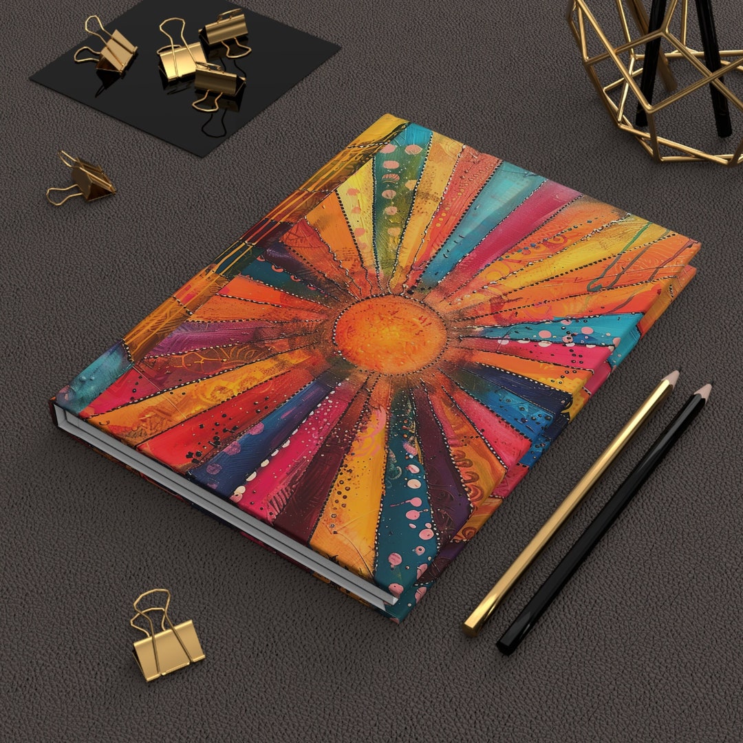 Sunburst Personal Journal, Hardcover Writing Journal, Lined Journal ...