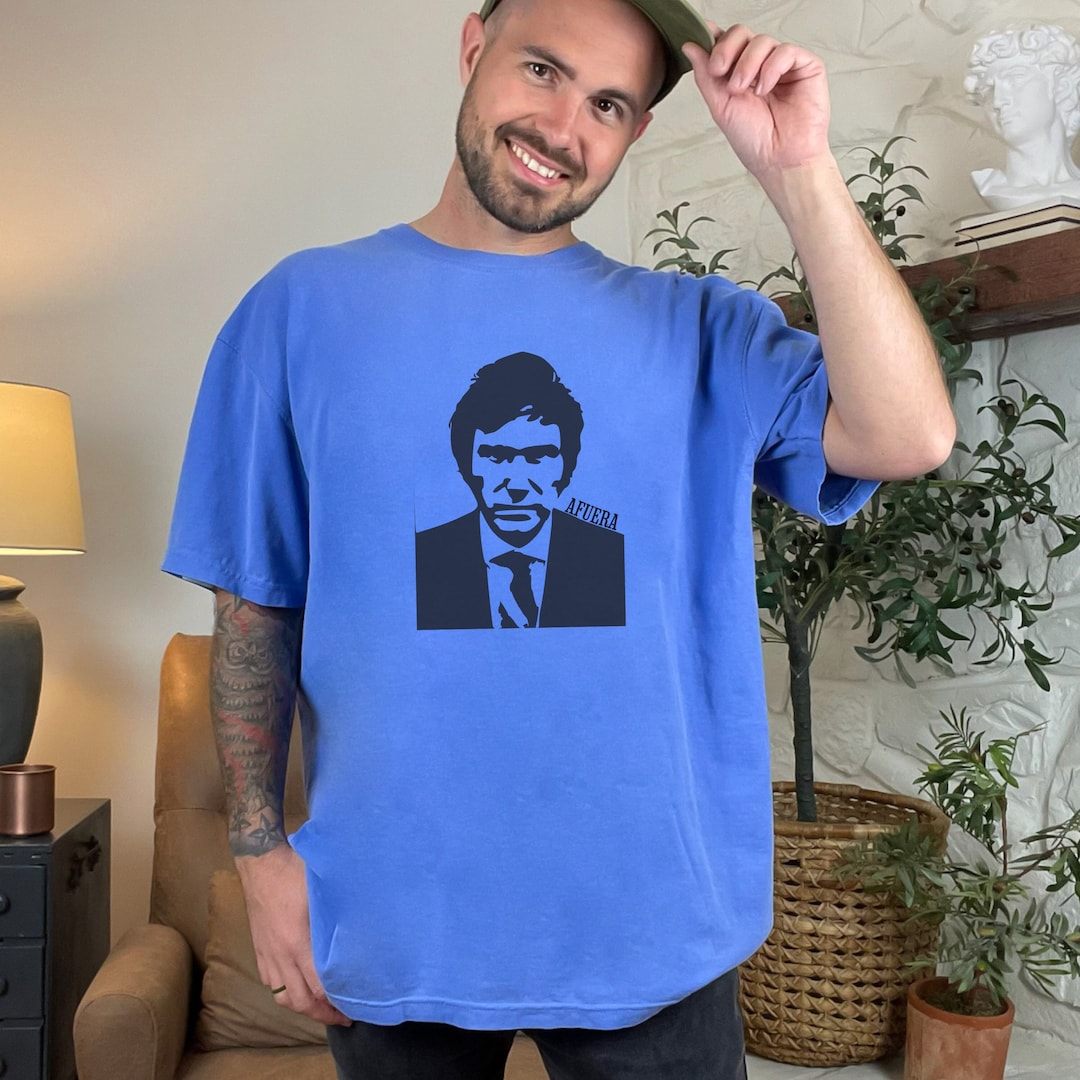 Javier Milei Libertarian Tshirt, Afuera Tee, Argentina President Shirt ...