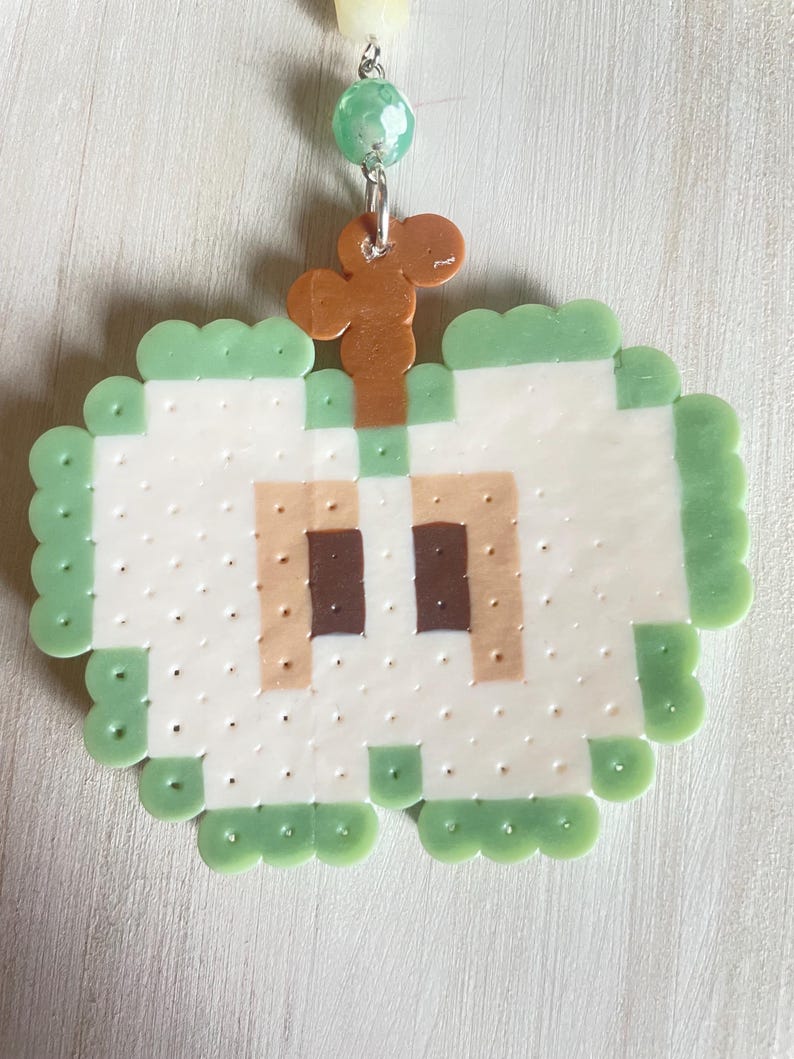 Apple Beaded Keychains - Apple Core Aesthetic - Handmade - Perfect Gift ...