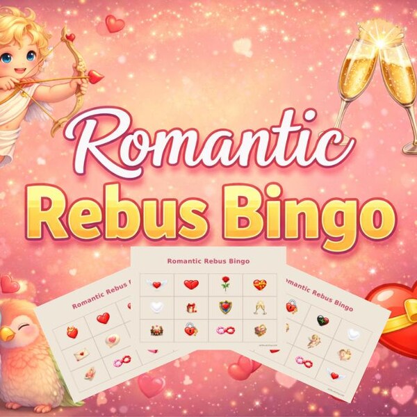 Valentines Rebus Puzzles - Etsy