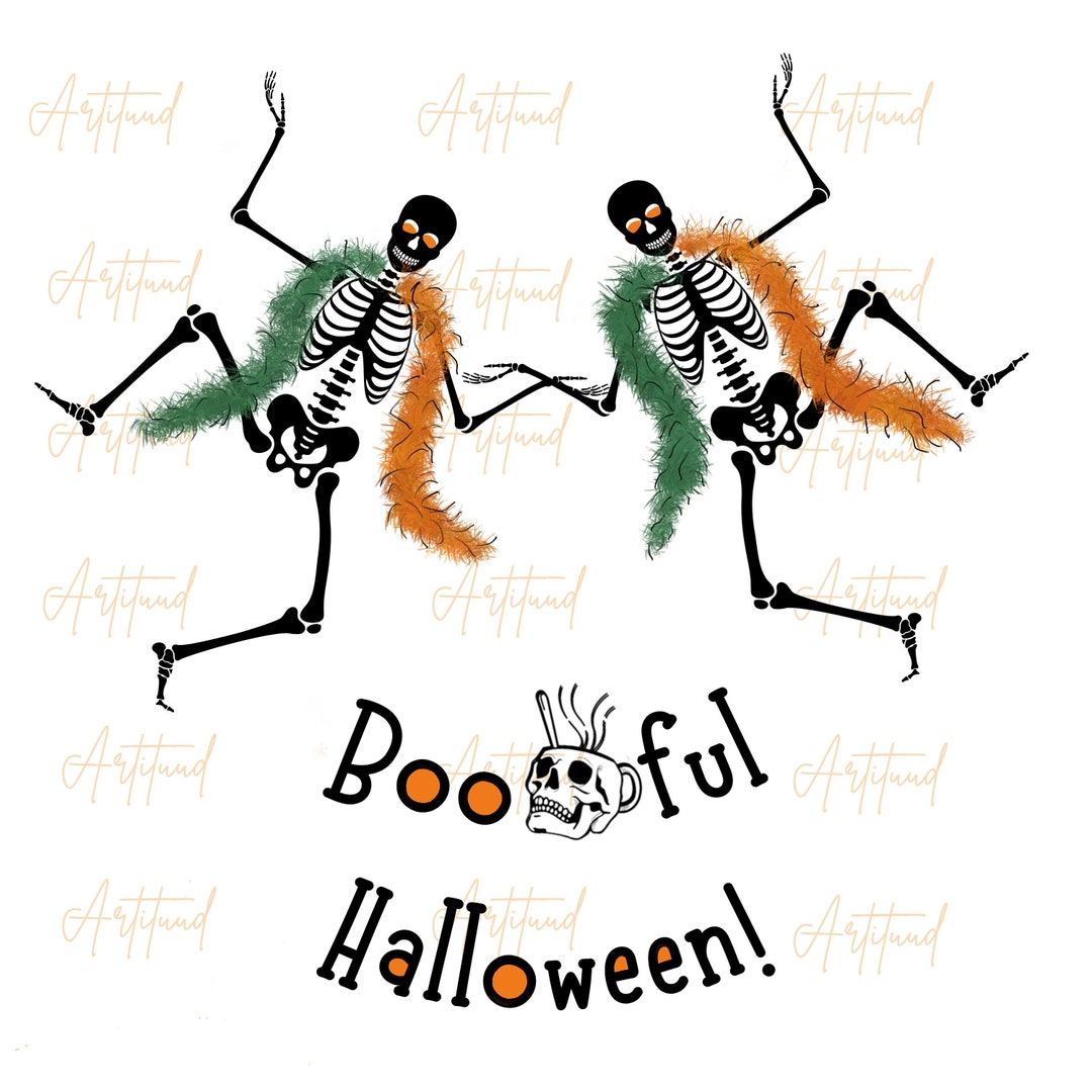 Beautiful Halloween Skeleton, Bootiful Halloween, Dancing Skeletons ...