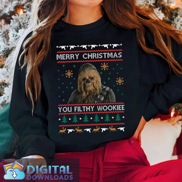 Wookie Christmas Png - Etsy