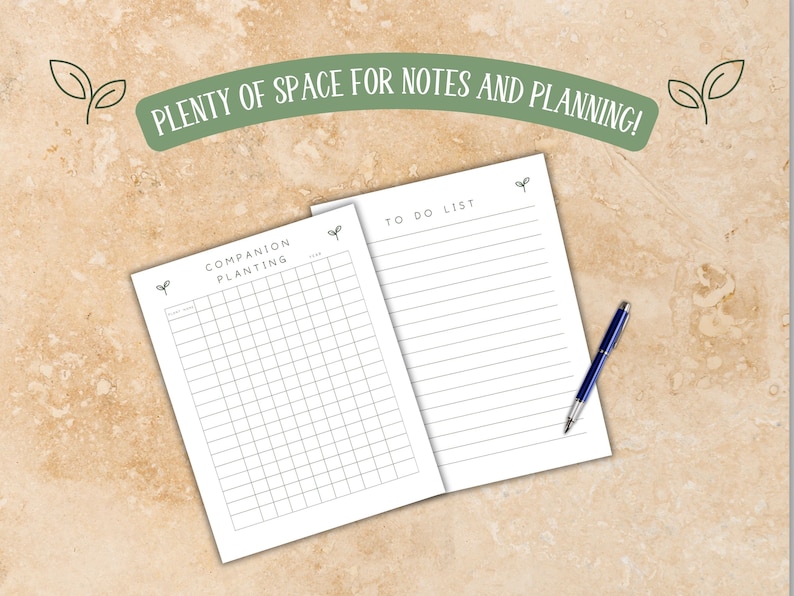 2026 Garden Planner Printable • Seed Tracker • Vegetable Garden Layout ...