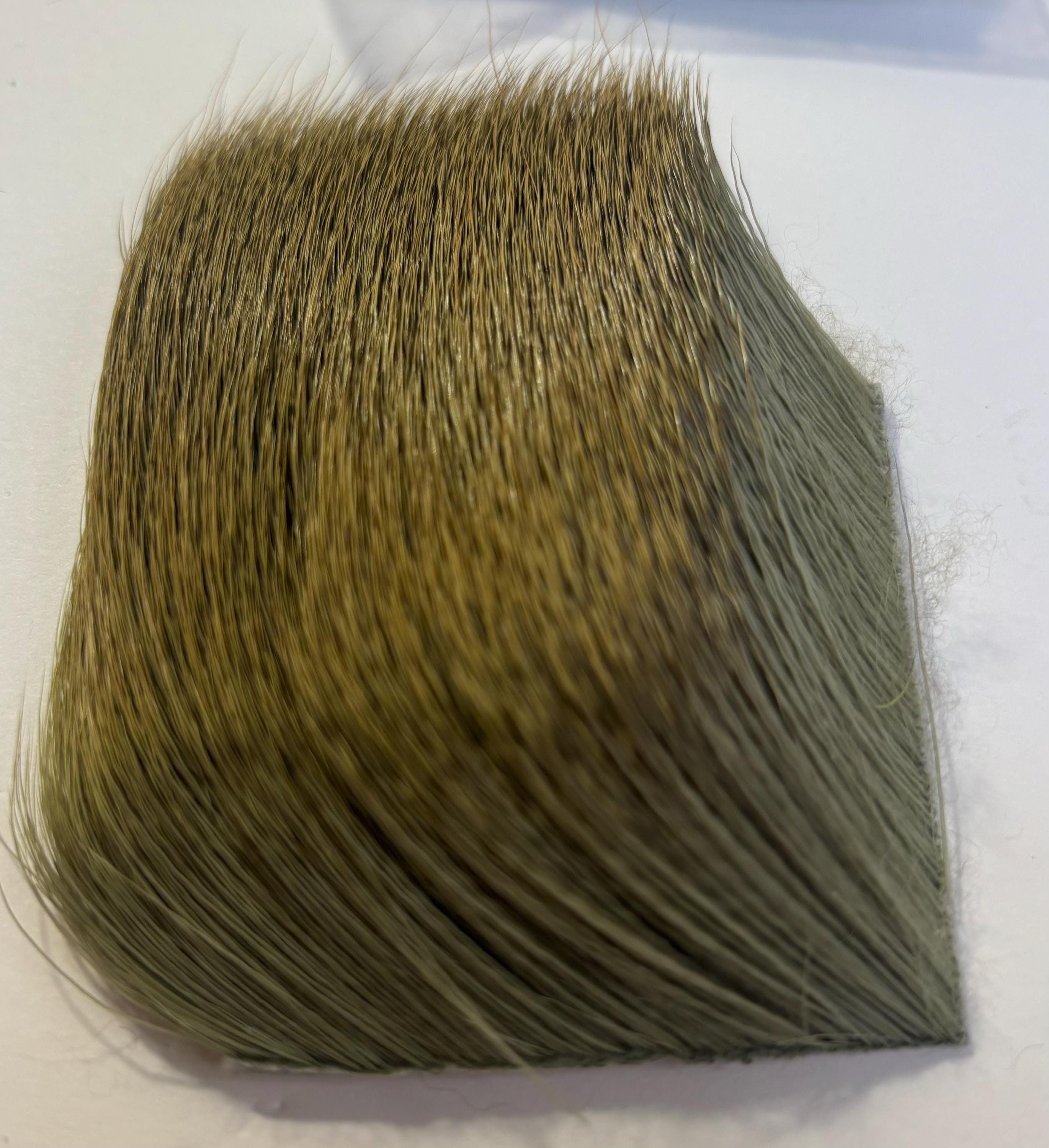 Large Patch Deer Belly Hair for Fly Tying Deer Hair Spinning Hair Bass ...