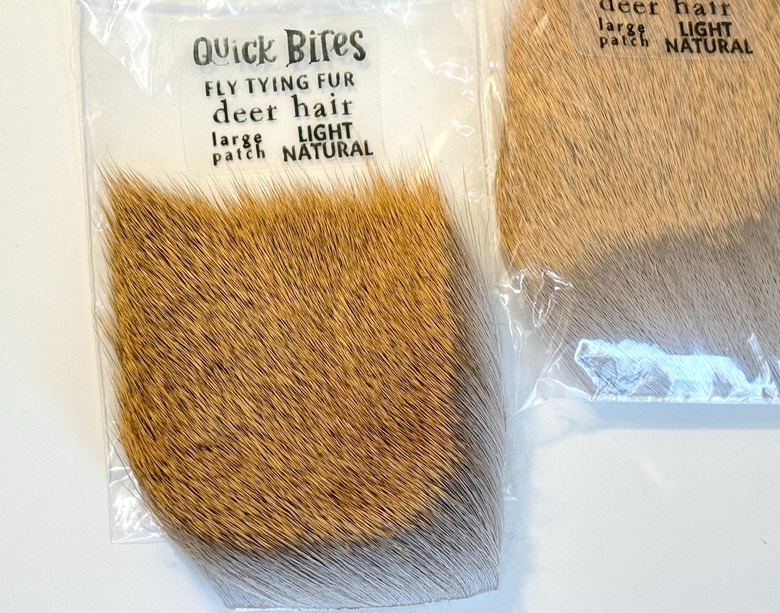 Large Patch Deer Belly Hair for Fly Tying Deer Hair Spinning Hair Bass ...