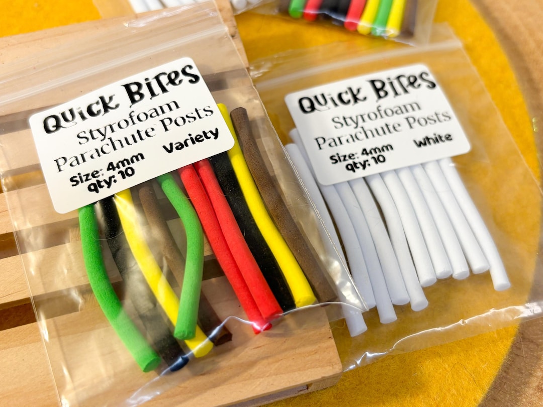 4mm Styrofoam Parachute Posts Craft Foam for Dry Flies Fly Tying ...