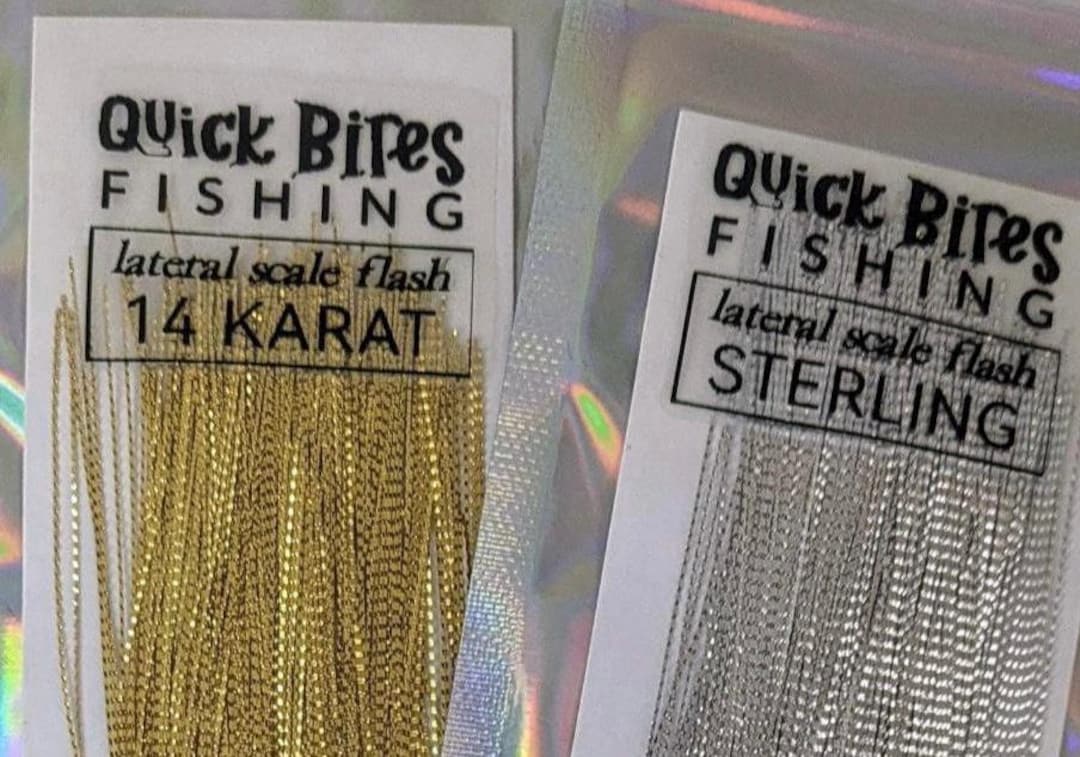 Lateral Scale Flash for Fly Tying Krystal Flash Crystal Flash Flashabou ...