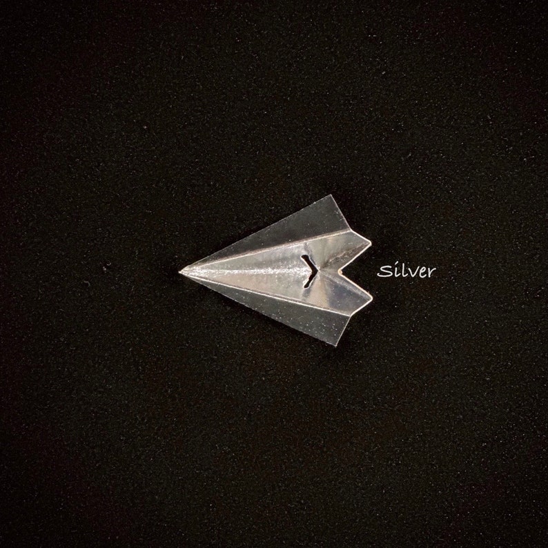 Paper Plane Cocktail Glass Charm, Set of 6 - Etsy