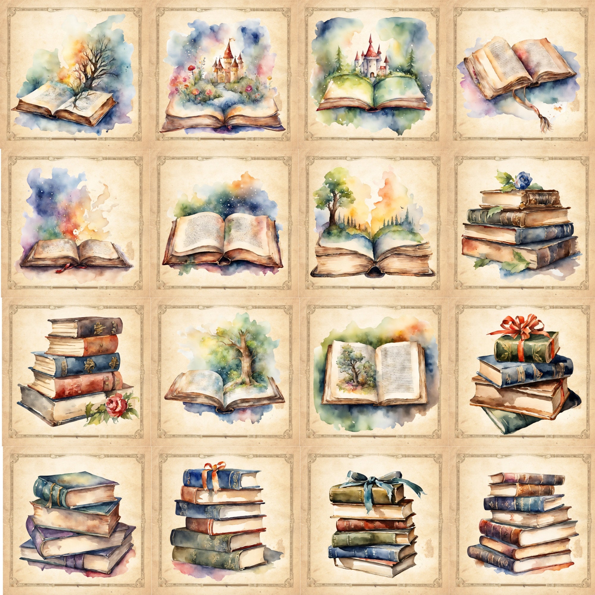 Books Clipart, Open Book Clipart, Library Clipart, Bear Reading Book ...