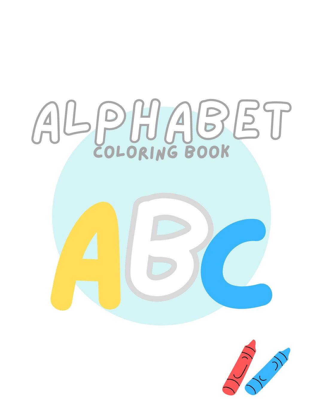 Alphabet Coloring Pages for Kids, Kids Coloring Sheet, Coloring Books ...
