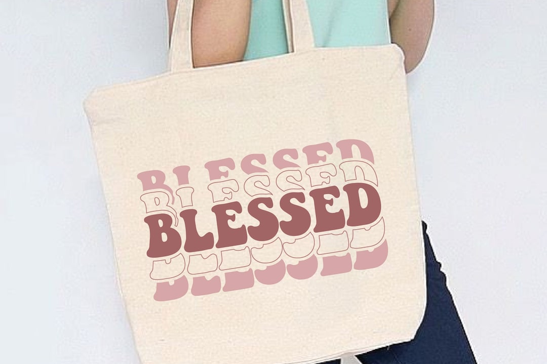 Triple Blessed Canvas Bag - Etsy