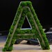 Neon Custom Moss Letters Moss Words Wall Art Dried Moss - Etsy