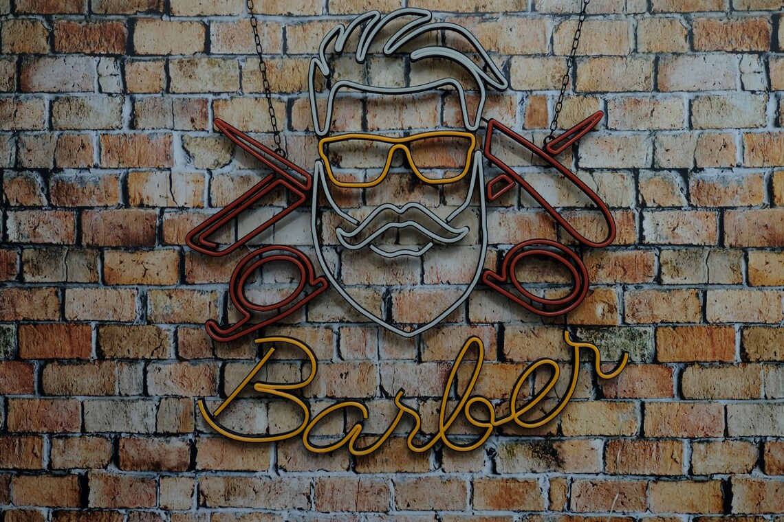 Custom LED Barber Neon Sign - Illuminate Your Style! - Etsy