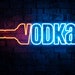 Vodka Neon Sign Wall Art / Gift for Boyfriend / Bar, Alcohol / Wall ...